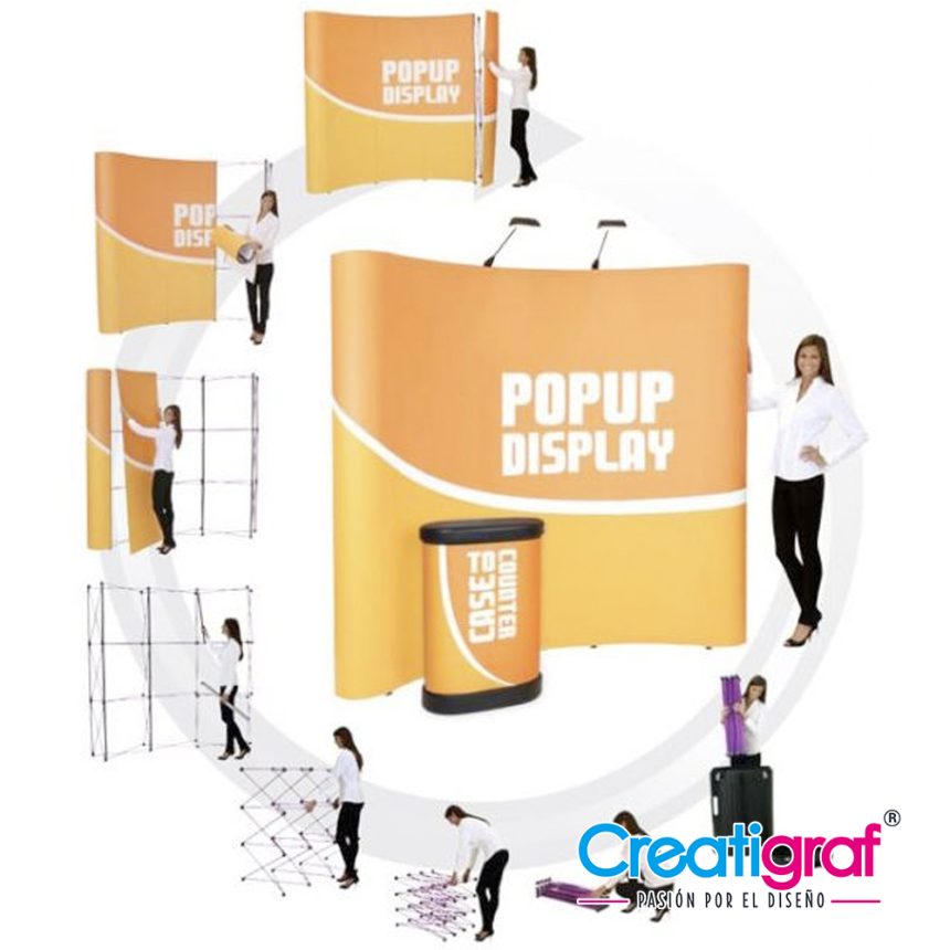 BACKING POP UP MAGNETICO - CREATIGRAF